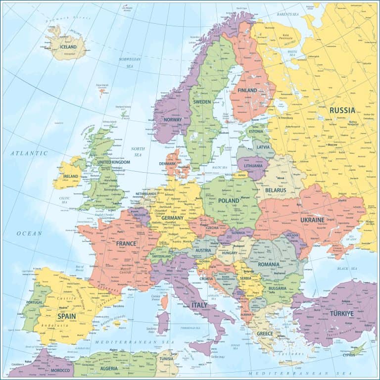 137 Nationalities In Spanish Sorted By Continent