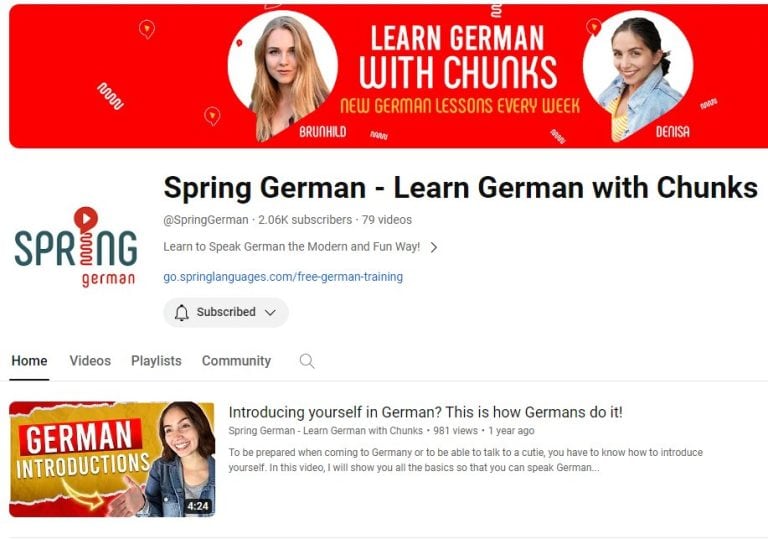 10 Best YouTube Channels To Learn German: A1 To Native Level