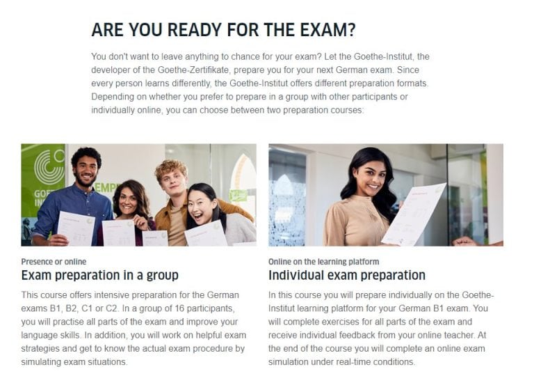 How To Pass Goethe Exam In German: A1, A2, B1, B2, C1, C2